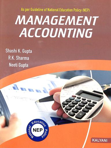 Buy Management Accounting For Bba 4 Sem : Nep Bu book : Shashi K Gupta ...