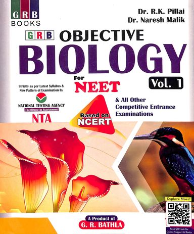 Buy Grb Objective Biology For Neet All Other Competitive Entrance Examinations Set Of 2 Bols ...