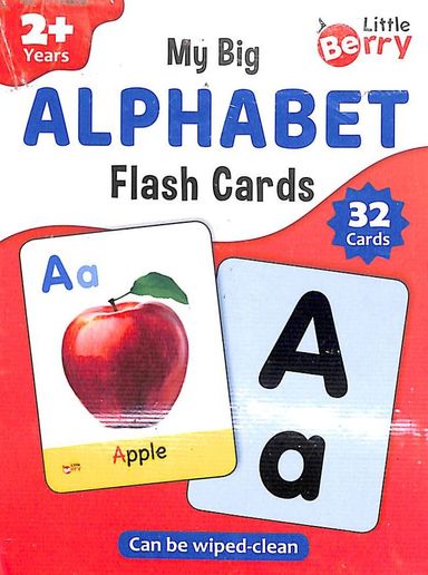 Buy My Big Alphabet Flash Cards book : Na , 6156180001, 8906156180004 ...