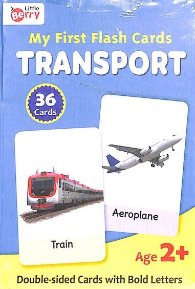 Buy My First Flash Cards Transport Age 2+ book : Na , 6156180222 ...