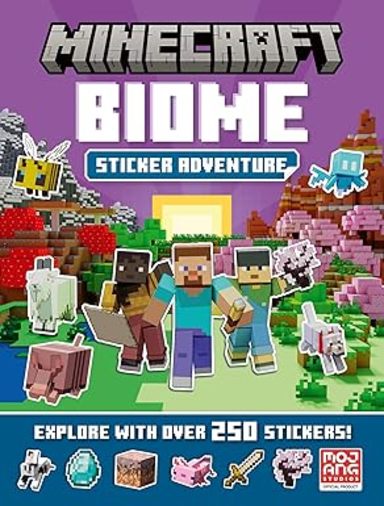 Buy Minecraft Biome Adventure Sticker Book: Explore the world of ...