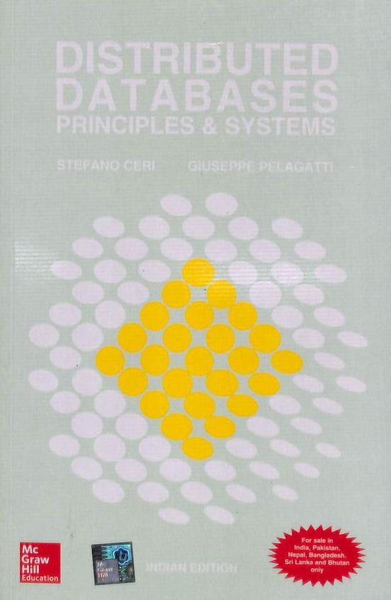 Buy Distributed Databases Principles And Systems Book Stefano Ceri