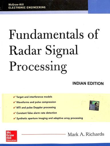 Buy Fundamentals Of Radar Signal Processing book : Mark A Richards ... Buy Fundamentals Of Radar Signal Processing book : Mark A Richards ...