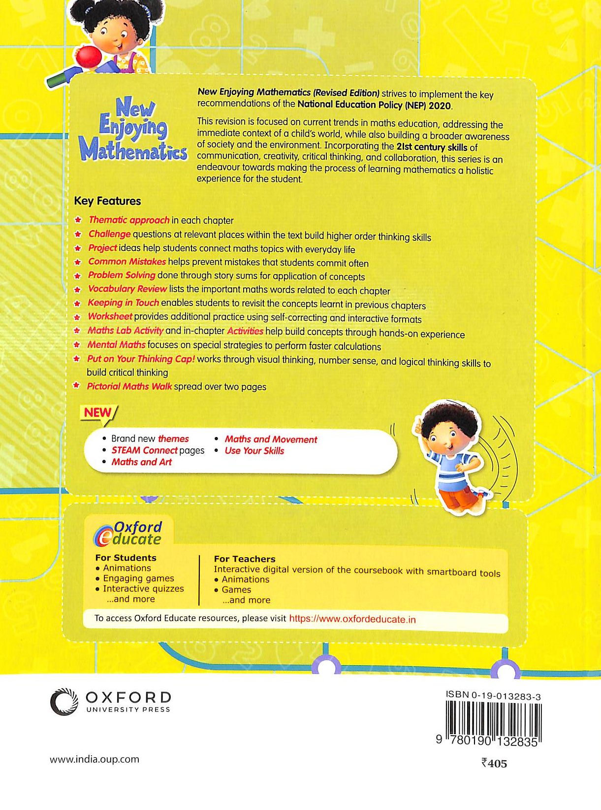 Buy New Enjoying Mathematics Class 2 book : Aashalata Badami ...