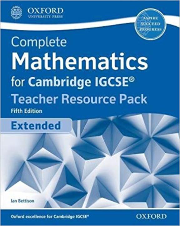 Buy Complete Mathematics for Cambridge IGCSE® Teacher Resource Pack ...