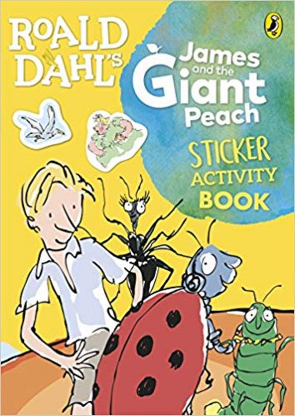 Buy Roald Dahls James and the Giant Peach Sticker Activity Book book ...