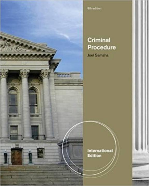 Buy Criminal Procedure: 8th Edition book : Joel Samaha , 0495913758 ...