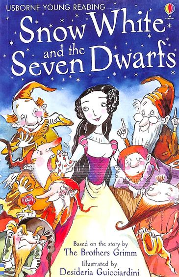 Buy Snow White & The Seven Dwarfs : Usborne First Reading book : Na ...