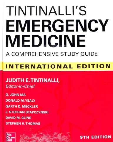 Buy Tintinallis Emergency Medicine : A Comprehensive Study Guide book ...