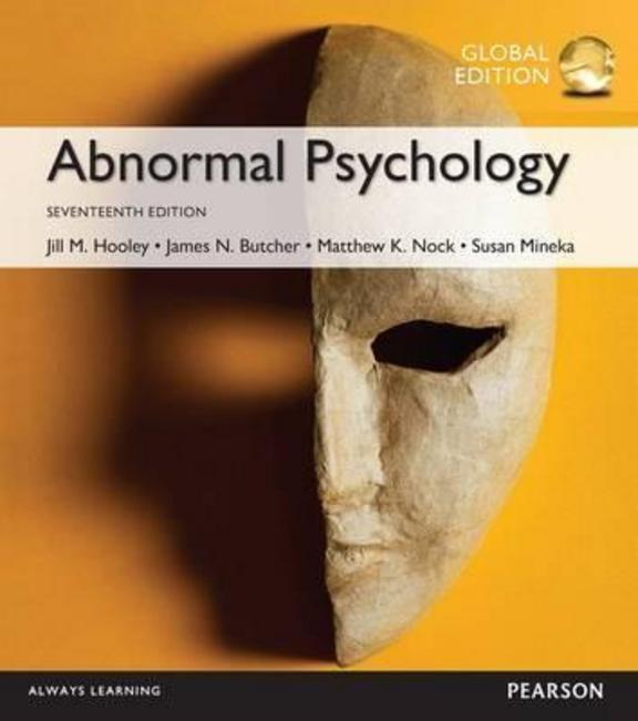 Buy Abnormal Psychology Global Edition: 17th Edition book : James N ...