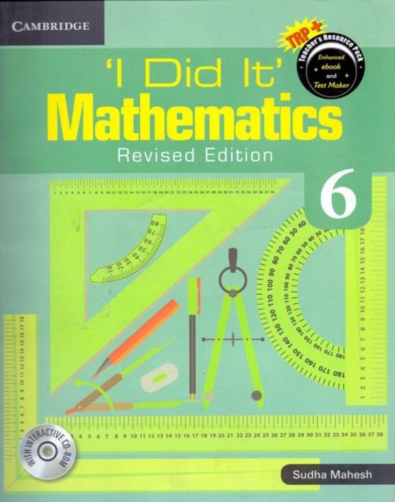 Buy I Did It Mathematics 6 W/Cd : Cce Edition book : Sudha Mahesh ...