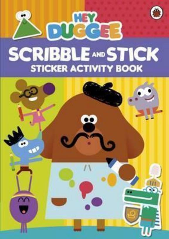 Buy Hey Dugges : Scribble & Stick Sticker Activity Book book : Na ...