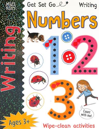 Buy Get Set Go Writing Numbers Wipe Clean Activities Age 3+ book : Na ...