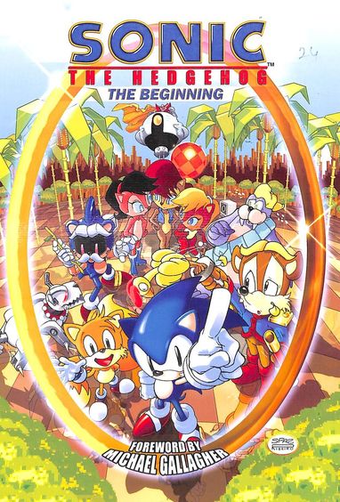 Buy Sonic The Hedgehog The Beginning book : Michael Gallagher ...