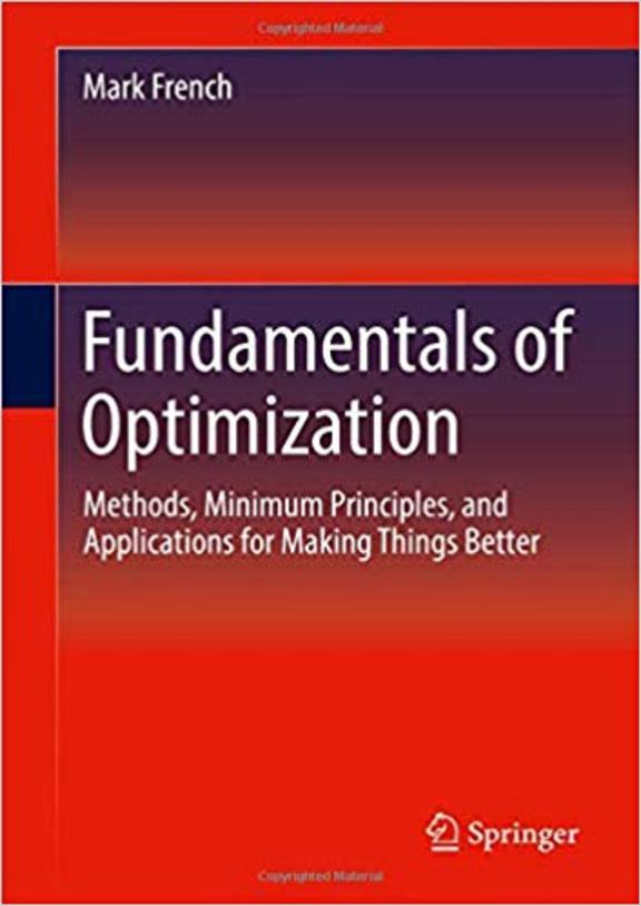 Buy Fundamentals Of Optimization Methods Minimum Principles And Applications For Making Things