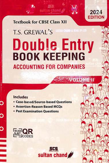 Buy Double Entry Book Keeping Accounting For Companies Class 12 Vol 2 ...