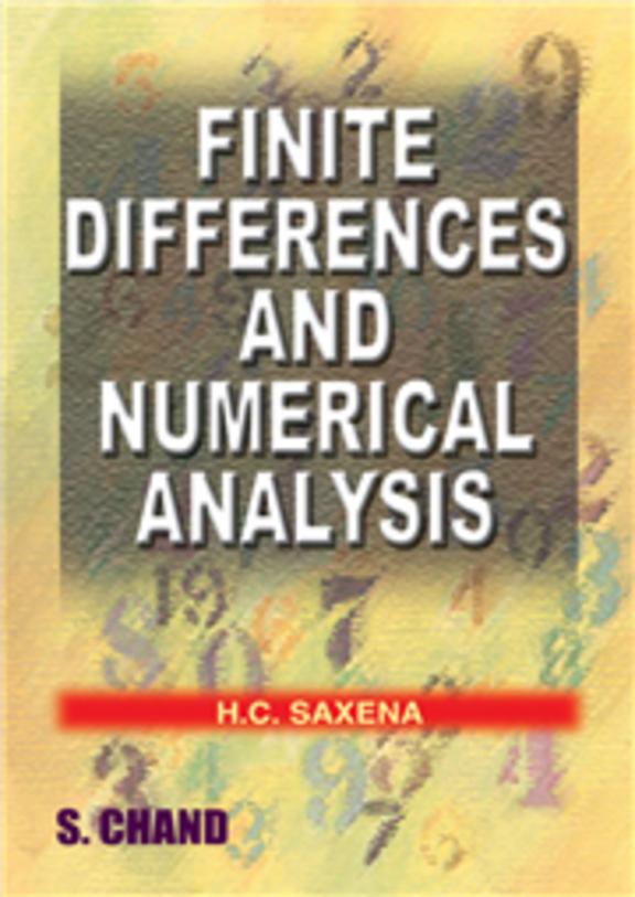 Buy Finite Differences And Numerical Analysis Book Hc Saxena 8121903394 9788121903394