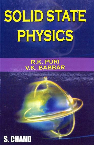 Buy Solid State Physics book : Rk Puri,Vk Babbar , 8121914760 ...
