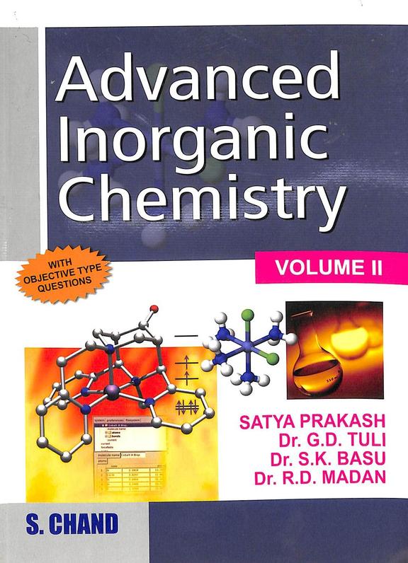 Buy Advanced Inorganic Chemistry Vol 2 book : Satya Prakash,Gd Tuli,Sk ...