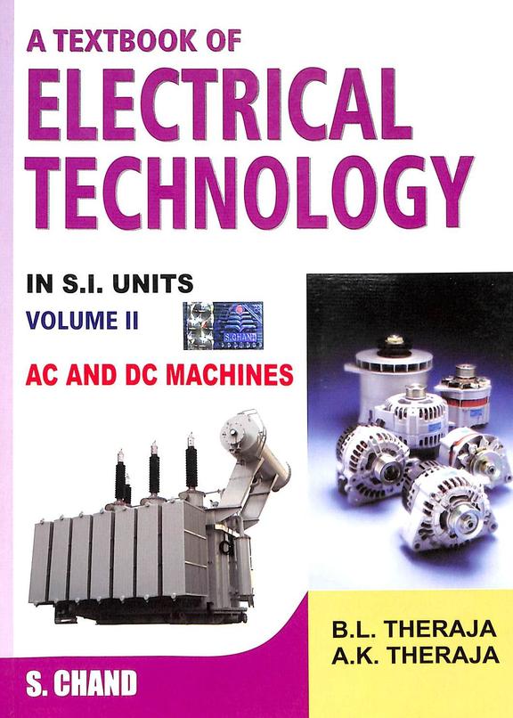 Buy Textbook Of Electrical Technology In Si Units Vol2 Ac & Dc Machines ...