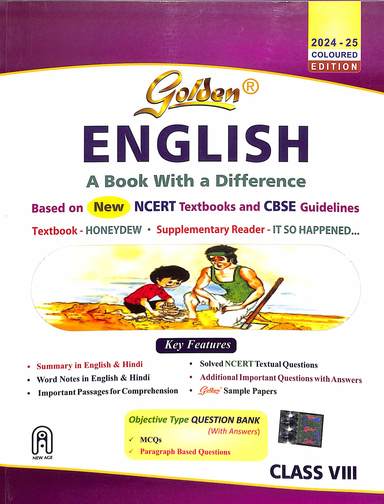 Buy Golden English Class 8 : Cbse book : Rk Gupta , 8122423663 ...