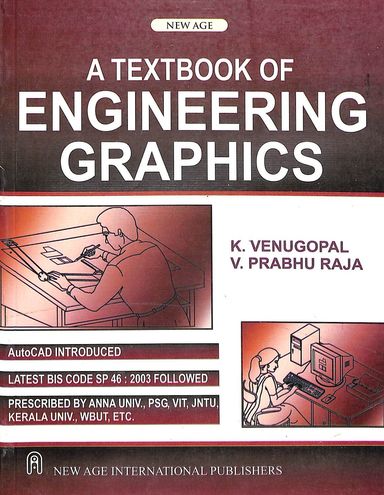 Buy Textbook Of Engineering Graphics book : K Venugopal,V Prabhu Raja ...