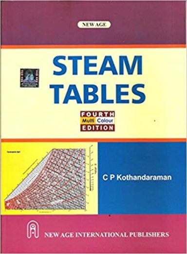 Buy Steam Tables book : Cp Kothandaraman , 812243889X, 9788122438895 ...