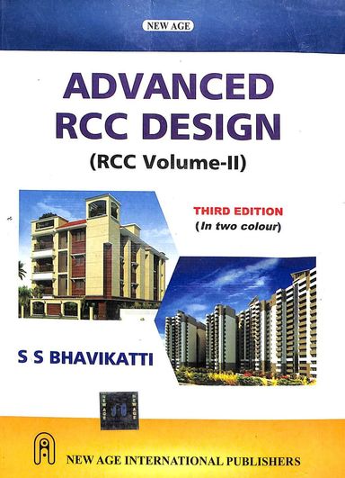 Buy Advanced Rcc Design Vol 2 book : Ss Bhavikatti , 8122440525 ...