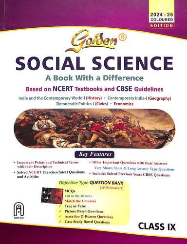 Buy Golden Social Science Class 9 : Cbse book : Sudha Rastogi,Jp ...