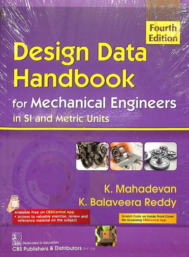 Buy Design Data Handbook For Mechanical Engineers In Si & Metric Units ...