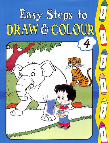 Buy Easy Steps To Draw & Colour 4 book : Na , 8124118140, 9788124118146 ...
