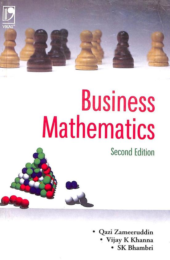 Buy Business Mathematics book : Qazi Zameeruddin,Vk Khanna,Sk Bhambri ...