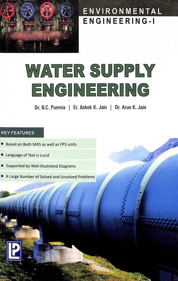 Buy Water Supply Engineering : Environmenal Enggingering 1 book : Bc ...