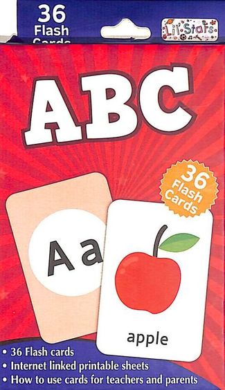 Buy Abc : 36 Flash Card Lil Star book : Na , 8131933970, 9788131933978 ...
