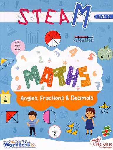 Buy Steam Maths : Angles Fractions & Decimals Level 3 book : Na ...