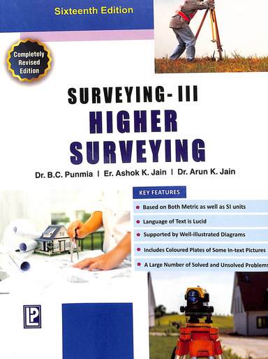 Buy Surveying Vol 3 Higher Surveying book : Bc Punmia,Ashok K Jain,Arun ...
