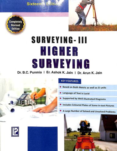 Buy Surveying Vol 3 Higher Surveying book : Bc Punmia,Ashok K Jain,Arun ...