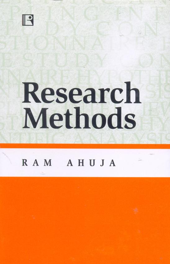 Buy Research Methods book : Ram Ahuja , 8170336538, 9788170336532 ...
