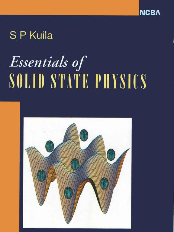Buy Essentials Of Solid State Physics book : Sp Kuila , 8173818037 ...