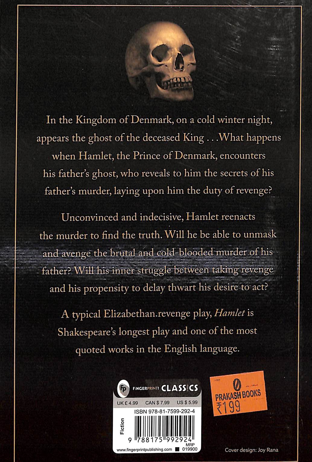 Buy Hamlet book : William Shakespeare , 8175992921, 9788175992924 ...