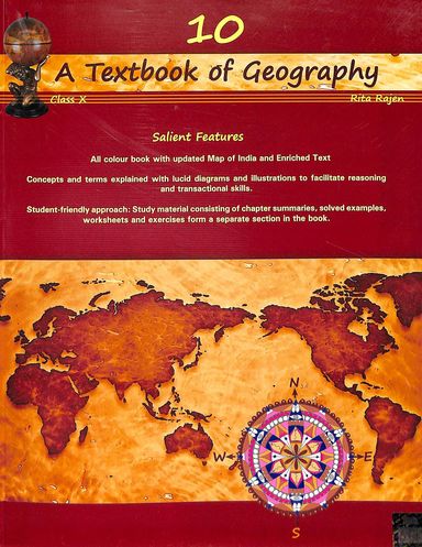Buy Text Book Of Geography For Class 10 : Icse book : Rita Rajen ...