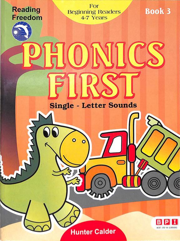 Buy Phonics First Book 3 (For 4-7 Years) : Reading Freedom book ...