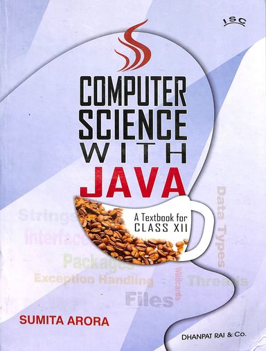 Buy Computer Science With Java Textbook For Class 12 Isc book : Sumita ...