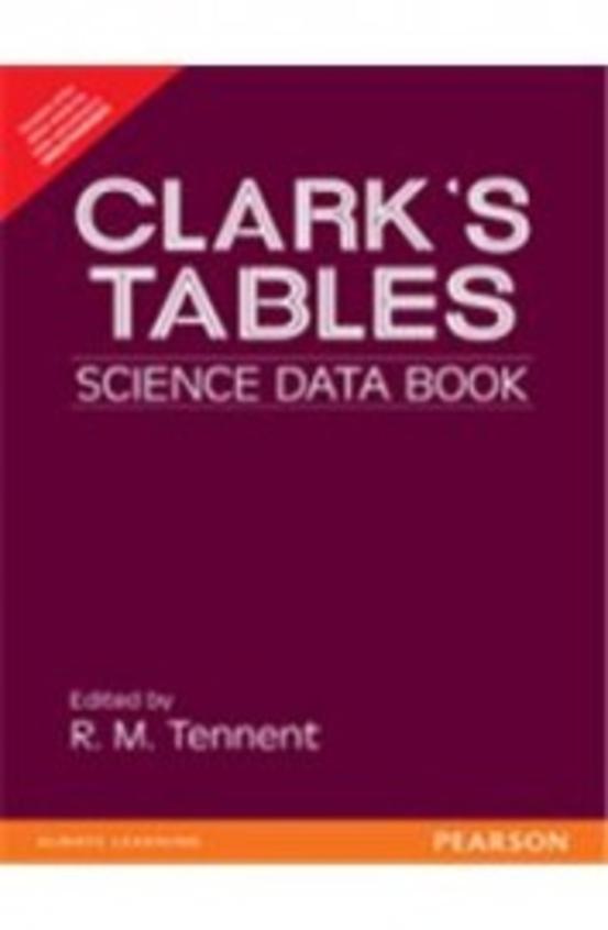Buy Clarks Tables Science Data Book book : Rm Tennent , 8177581511 ...