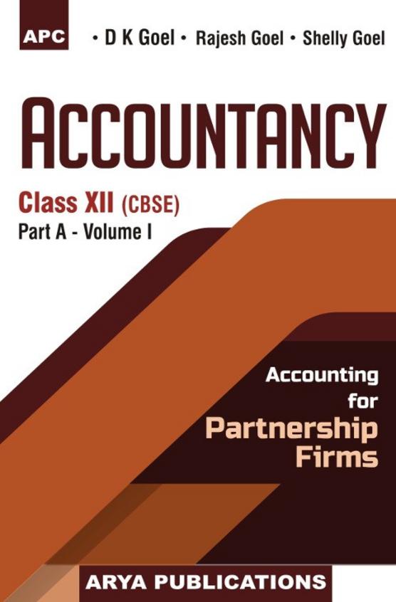 Buy Accountancy Class 12 Part A Vol 1 Accounting For Partnership Firms
