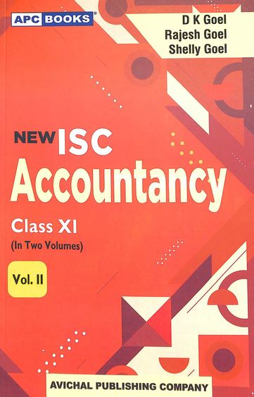 Buy New Isc Accountancy Class 11 Set Of 2 Vols book : Dk Goel,Rajesh ...