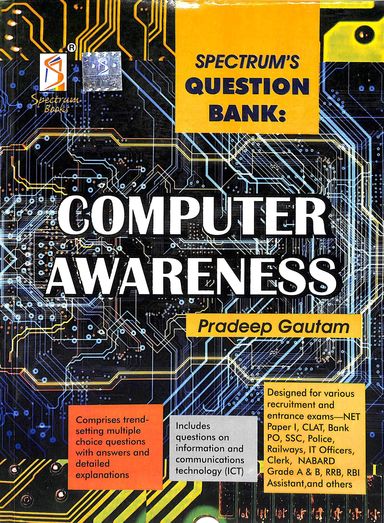 Buy Computer Awareness Specturms Questions Bank For Net Paper 1 Clat ...