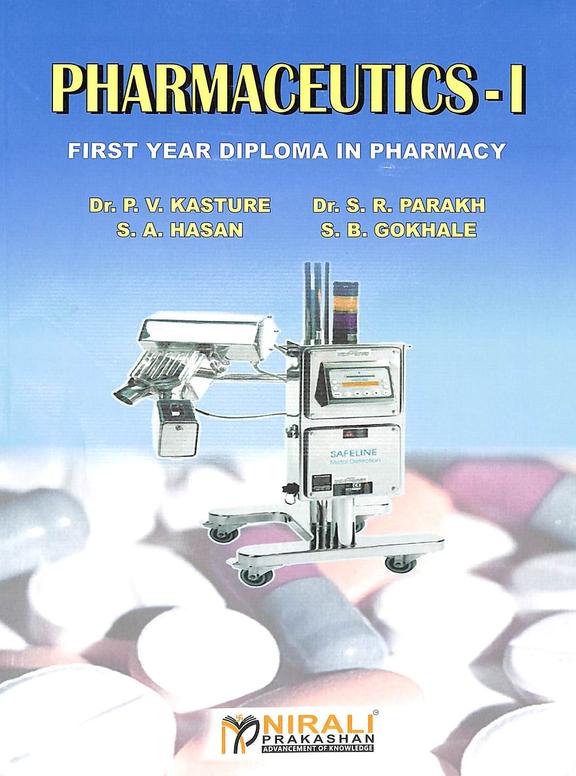 Buy Pharmaceutics 1 : First Year Diploma In Pharmacy book : Kasture Pv ...