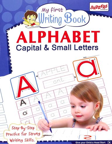 Buy My First Writing Book Of Alphabet : Capital & Small Letters book ...