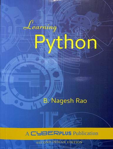 Buy Learning Python book : B Nagesh Rao , 8193392329, 9788193392324 ...